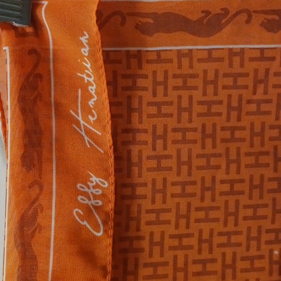 Effy | Accessories | Effy Hernatian Oblong Scarf Panther Border | Poshmark